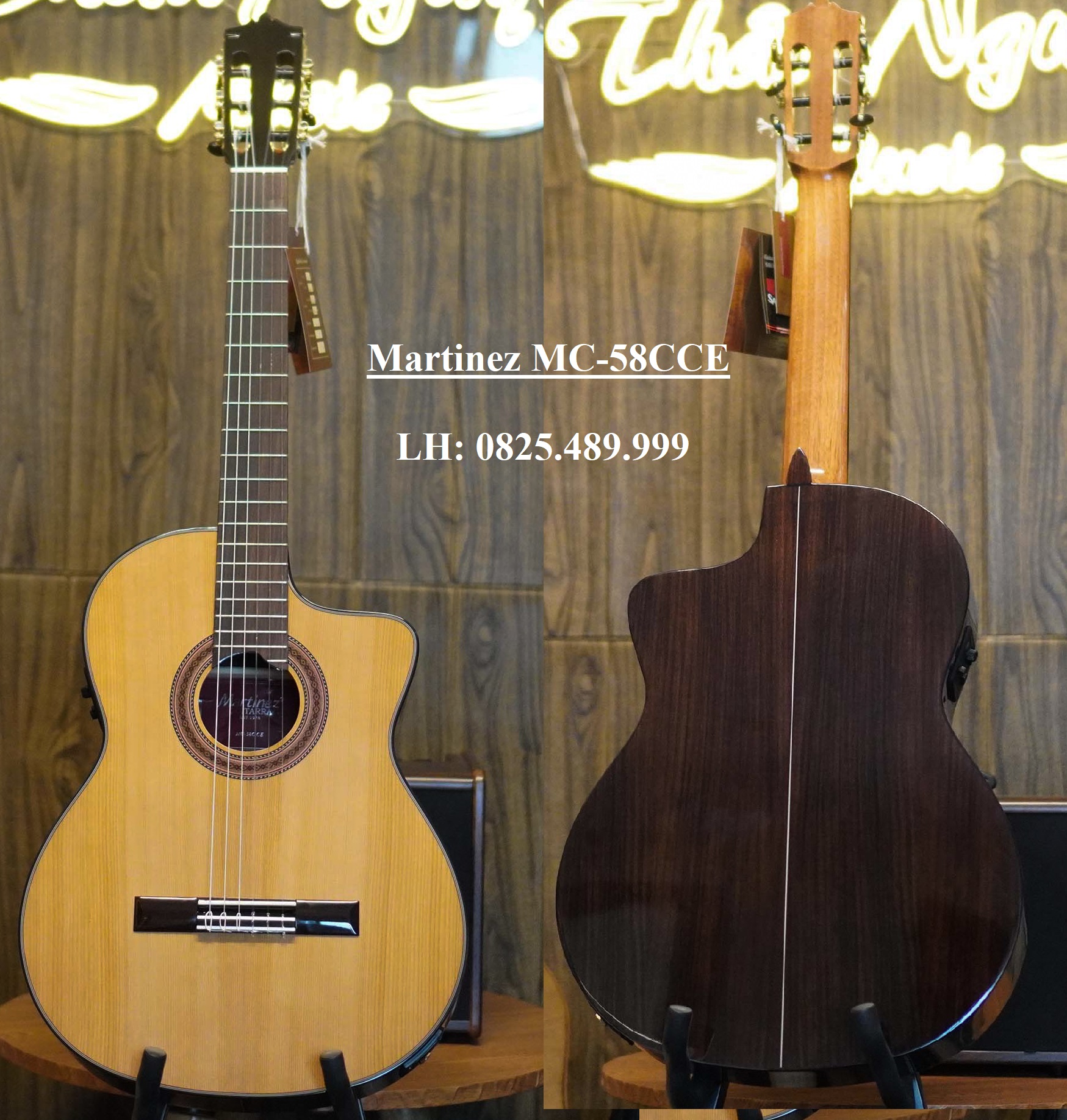 Guitar Classic Martinez MC58C-CE Cao Cấp Chính Hãng + Giá Tốt Nhất Thị ...
